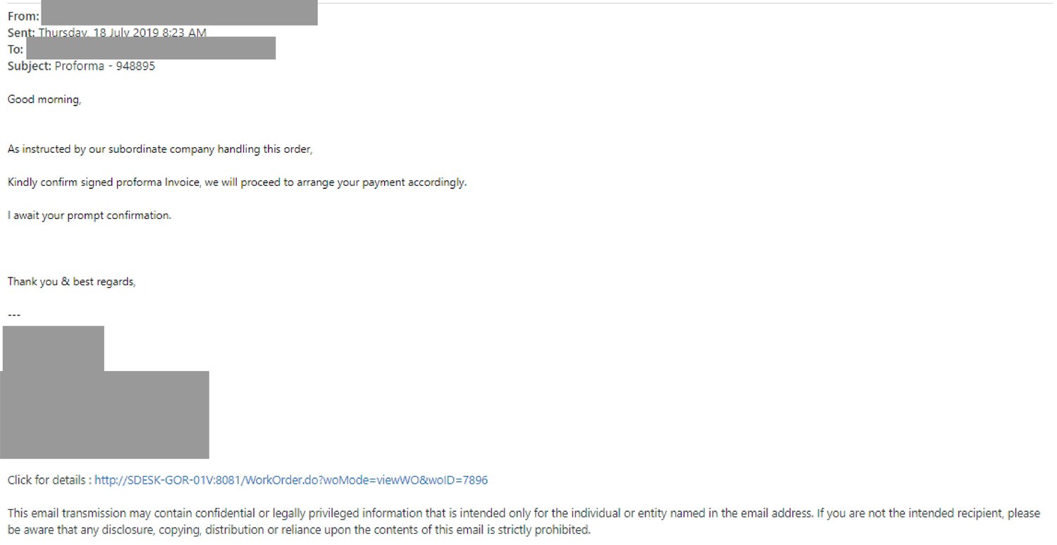 Warning Proforma Invoice Email Downloads A Malicious Payload warning-proforma-invoice-email-downloads-a-malicious-payload